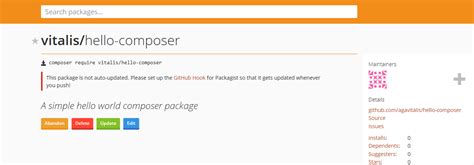 Create Publish And Use Your First Composer Package W3resource