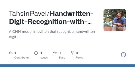 GitHub TahsinPavel Handwritten Digit Recognition With PyTorch A CNN