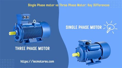 Single Phase Vs Three Phase Motor Key Differences And When To Use