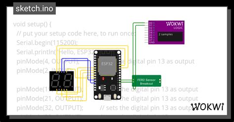 Fer1senzor Impulsi Wokwi Esp32 Stm32 Arduino Simulator