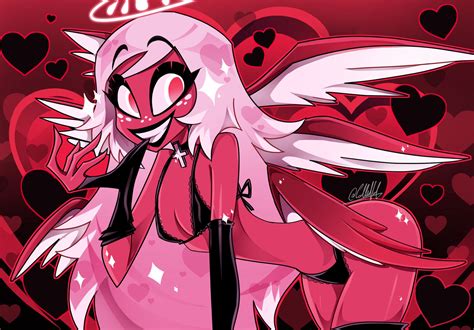 Rule 34 Angel Angel Wings Bikini Demon Demon Girl Emily Hazbin Hotel