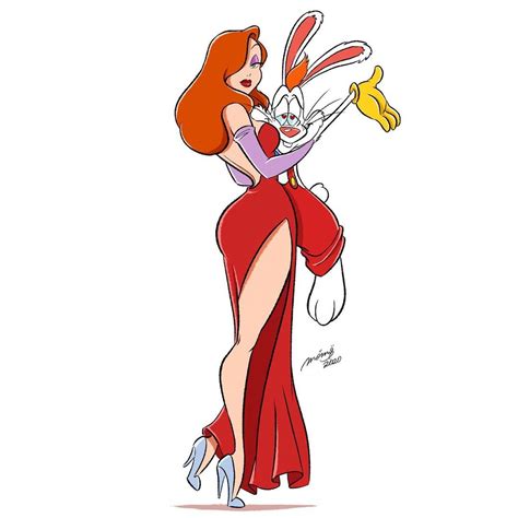 Jessica Rabbit And Roger Rabbit