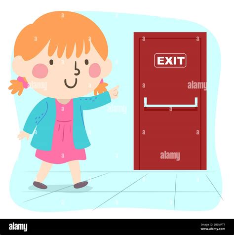 Exit Door Clipart