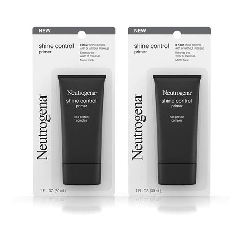 Neutrogena Shine Control Mattifying Liquid Face Primer For Oily Skin Lightweight