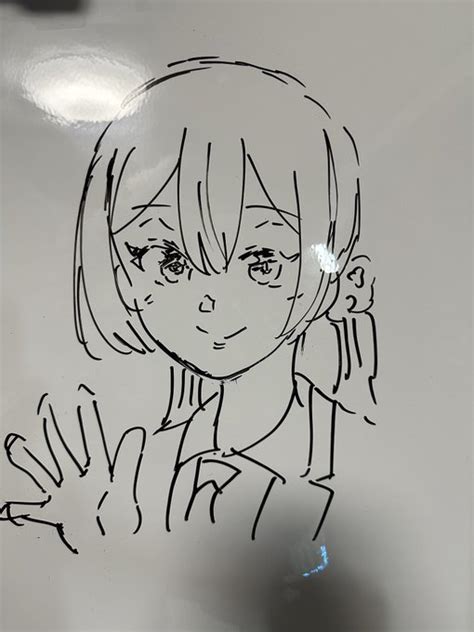 落書きって感じが楽しいホワイトボード 内山敦司の漫画