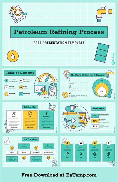 Petroleum Refining Process Ppt Presentation Template Eatemp
