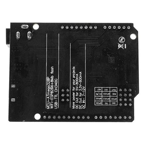 Uno Wifi R3 Atmega328p Nodemcu Esp8266 8mb Memory Usb Ttl Ch340g Compatible For Arduino Uno Zbotic