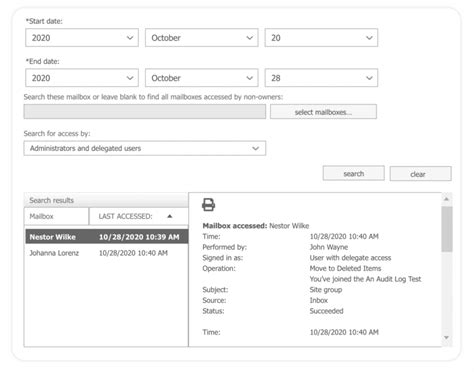 Methods To Audit Exchange Online Activity