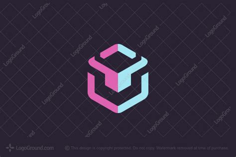 Cube Shaped Logo 133164 Cube Logo Royalty Free Photos And Stock