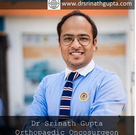 Dr Srinath Gupta Consultant Orthopedic Oncosurgeon