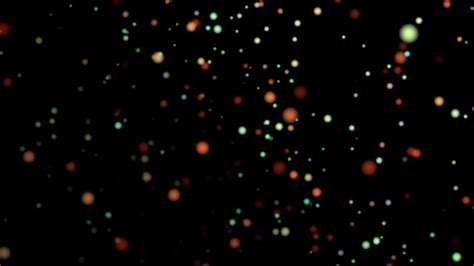 Beautiful Abstract Particles Effect Loop Project File — Free Stock Footage Archive