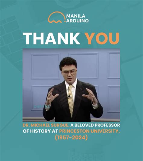 the manila arduino fabrication laboratory remembers the life and contributions in social