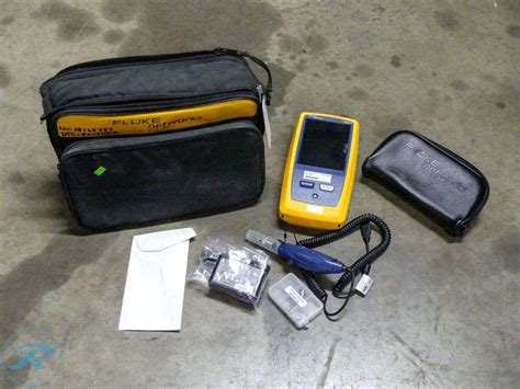 Fluke Networks Versiv2 Fl 7000 Fiber Inspector Pro Video Probe Roller Auctions
