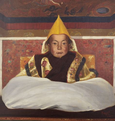 This Rare Portrait Of The Young Dalai Lama Just Smashed Auction Records