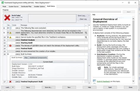Solved Teststand Deployment Error Ni Community