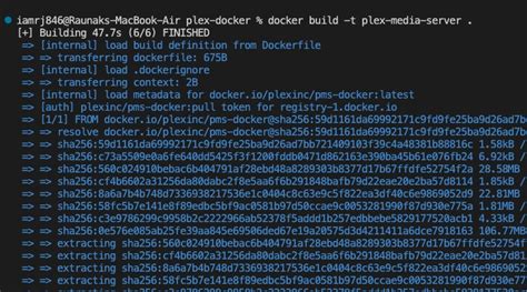 Docker Setting Plex
