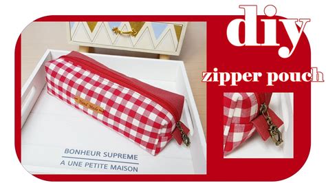 Diy 화장품파우치 만드는방법 선물하기 좋은 사각파우치 만들기 꿀팁 How Make A Square Pouch Tutorial 쁘띠소잉 Youtube