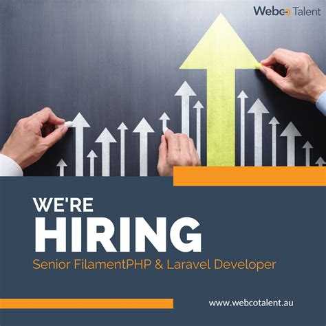 Webco Talent On Linkedin 🚨 Were Hiring A Laravel And Filamentphp Developer Are You A Laravel