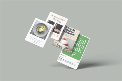 Floating Social Media Mockup Graphic By My Code Std · Creative Fabrica