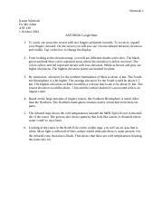 Ast Hw 6 Docx Wintrode 1 Keana Wintrode Dr ML Allen AST 138 1 October 2022 AST HW 06 Google