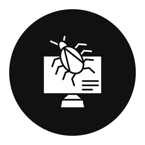 Premium Vector Computer Bug Vector Illustration