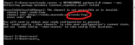 Compas Installing Error Compas Compas