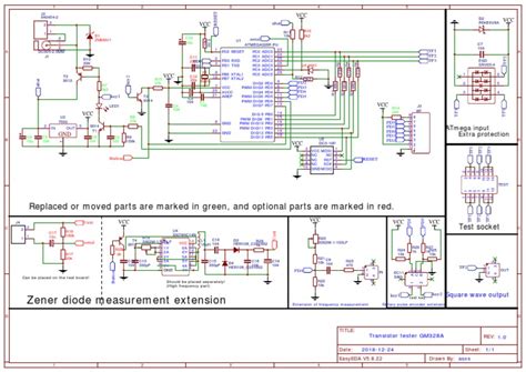 Schematic Transistor Tester Gm328a 2020 04 30 00 19 43 Pdf Electrical Components