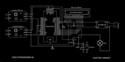 Automatic Bidirectional Visitor Counter With Light Control Using Arduino