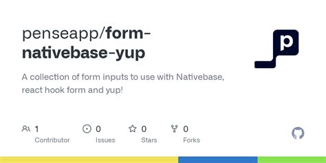 Github Penseappform Nativebase Yup A Collection Of Form Inputs To