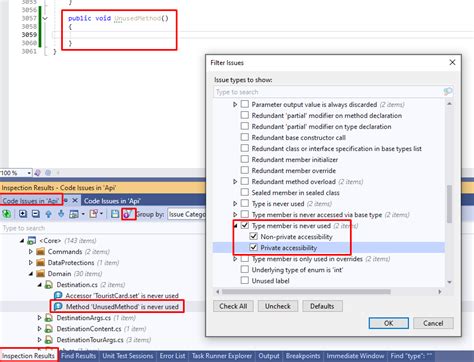 C How To Get List Of Zero Reference Unreferenced Code In Visual
