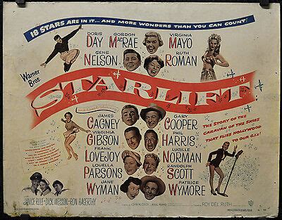 Starlift 1951 Original 22x28 Movie Poster Doris Day Gordon Macrae Virginia Mayo Ebay