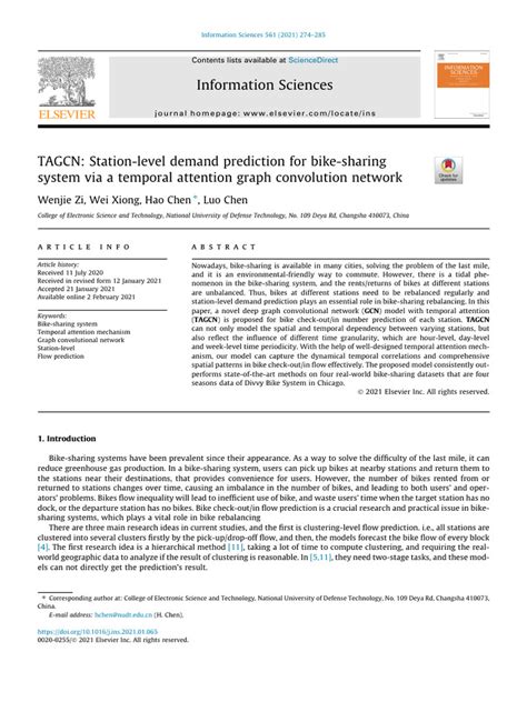 Station Level Demand Prediction For Bike Sharing Pdf