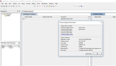 Siebel 16 Enabling Workspaces In The Siebel Sample Database The Siebel Hub