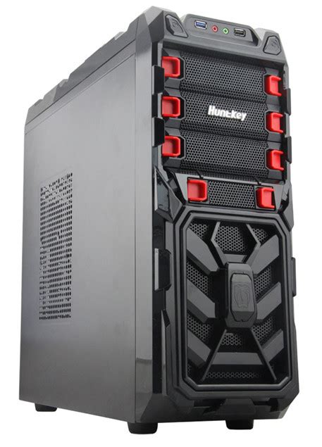 Huntkey Releases The Spider Gaming Chassis Techpowerup