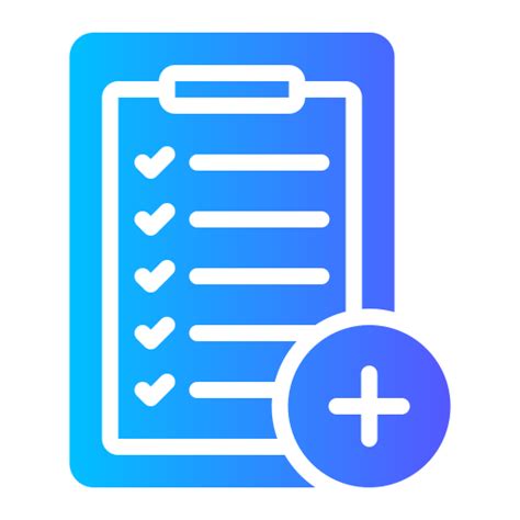 Add Task Generic Gradient Fill Icon Freepik