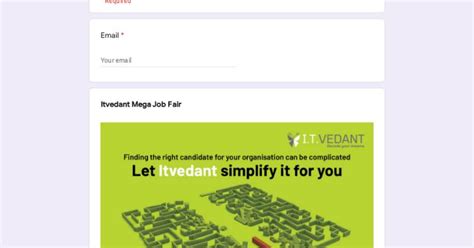 Rohit Chavan On Linkedin Itvedant Mega Job Fair