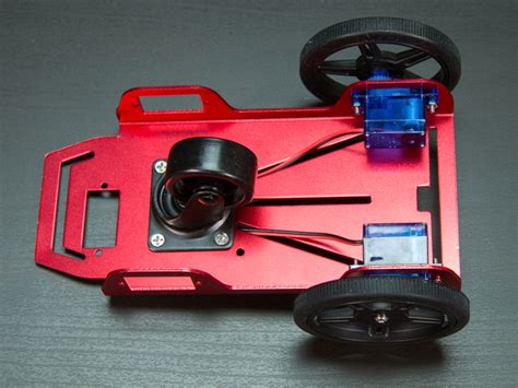 Assembly Simple Raspberry Pi Robot Adafruit Learning System