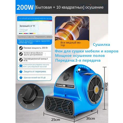 фен для сушки ковров и мебели - купить с доставкой по выгодным ценам в ...