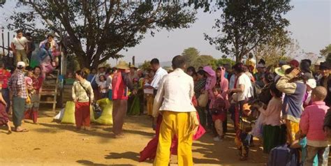 နောင်ချိုတိုက်ပွဲကြောင့် အရပ်သား ၆၀၀ ကျော်ထွက်ပြေးရ၊ စားစရာ လိုအပ်နေ နိုင်ငံတကာမြန်မာ့သတင်း