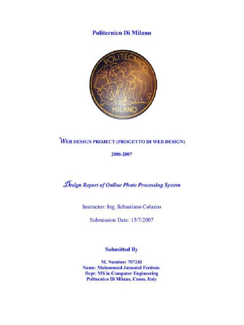 Web Designing Project Pdf