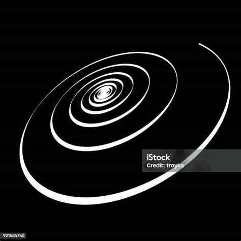 Spiral Movement Abstract Backdrop Stock Illustration Download Image