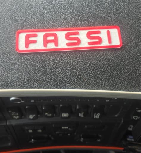 fassi logo by isakbiker download free stl model