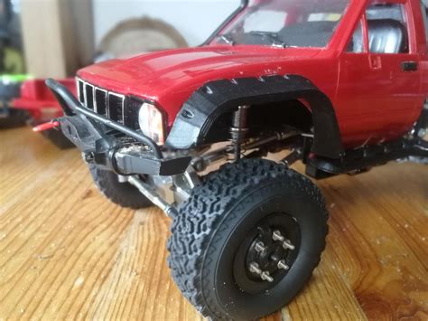 Wpl C24 1 After A Lot Of Upgrades And 3d Printed Parts R Rccrawler