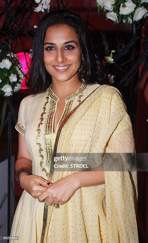 Indian Cinema Actress Vidya Balan Attends A Function To Celebrate