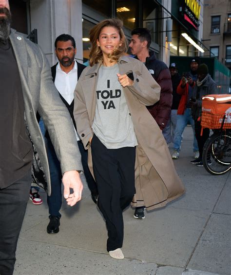 Zendaya Casual Outfits Zendaya Wore A Sheer Tennis Ball Green Dress