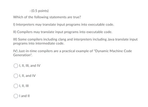 Solved 03 Points Static Type Checking Is The Process Of