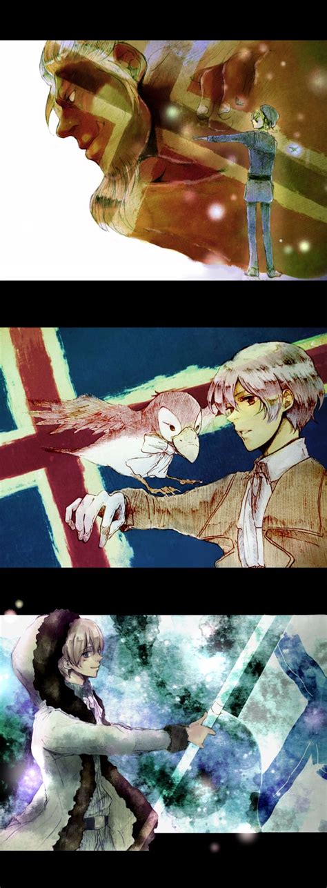 Tosi Siisti Norwaylukas Icelandemil Ja Finlandtino Hetalia