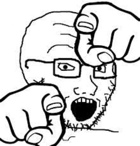 Soyjak Pointing Template