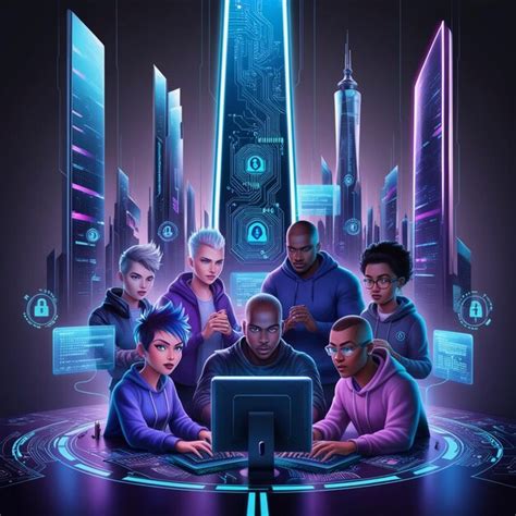 Advanced Futuristic Cybersecurity System Model Innovation In Digital Security Premium Ai