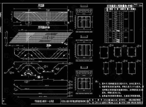 盖梁钢筋构造cad图纸装饰装修素材免费下载图片编号4762744 六图网